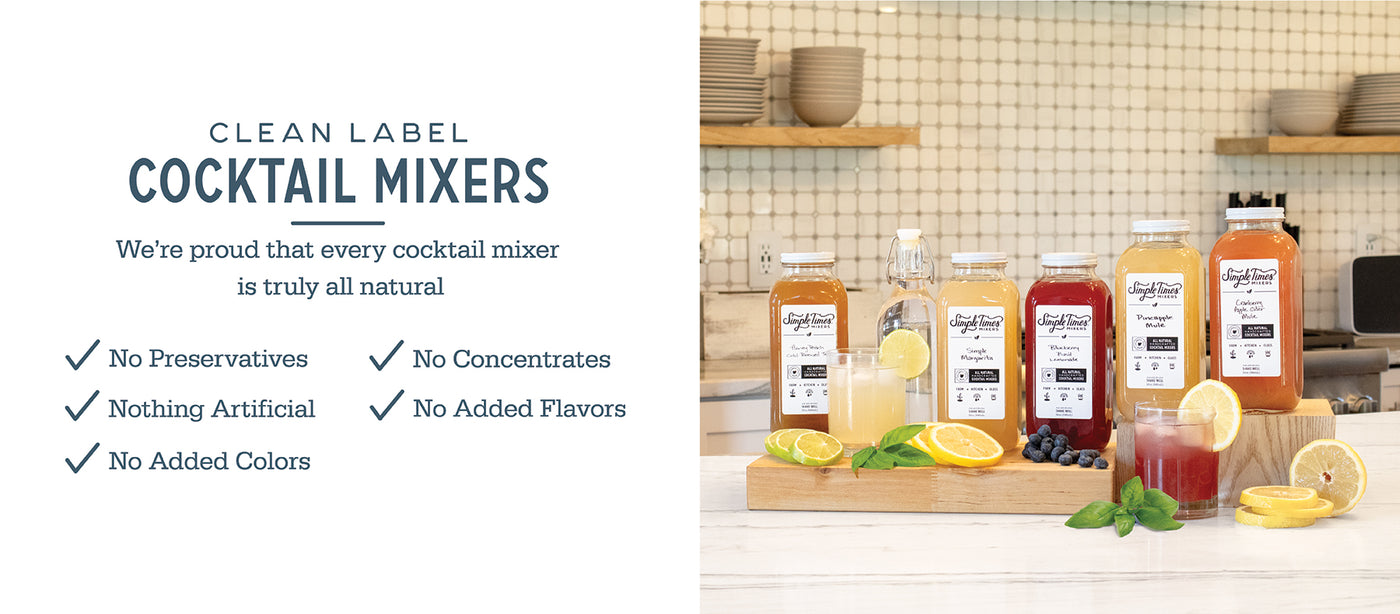 Simple Times Mixers - All Natural Cocktail Mixers