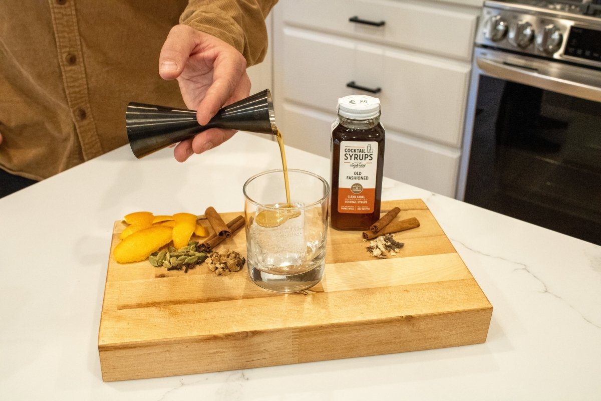 Old Fashioned Cocktail Syrup Cocktail Mixer | All Natural Mixers ...