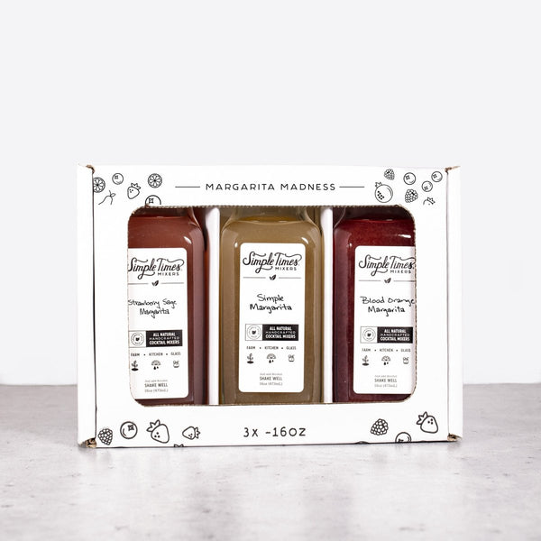 Sampler Pack Cocktail Mixer | All Natural Mixers - Simple Times Mixers